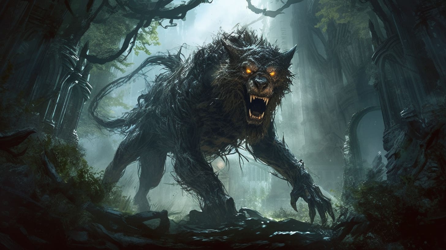 El misterioso guardián de la mitología nórdica: Garm, el lobo o perro ...